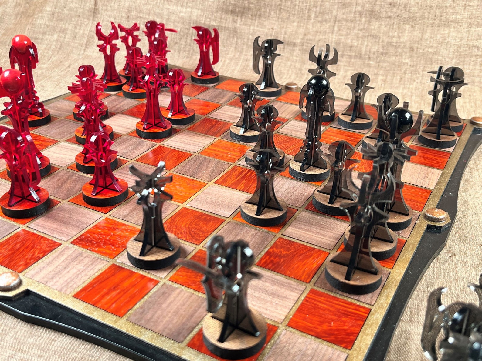 JETAN Barsoomian Martian Chess. From the Mind of Edgar Rice - Etsy