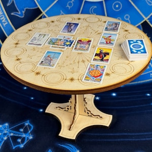 The Tiny TAROT Table Kit Complete With Rider-waite Tarot Deck, Your ...
