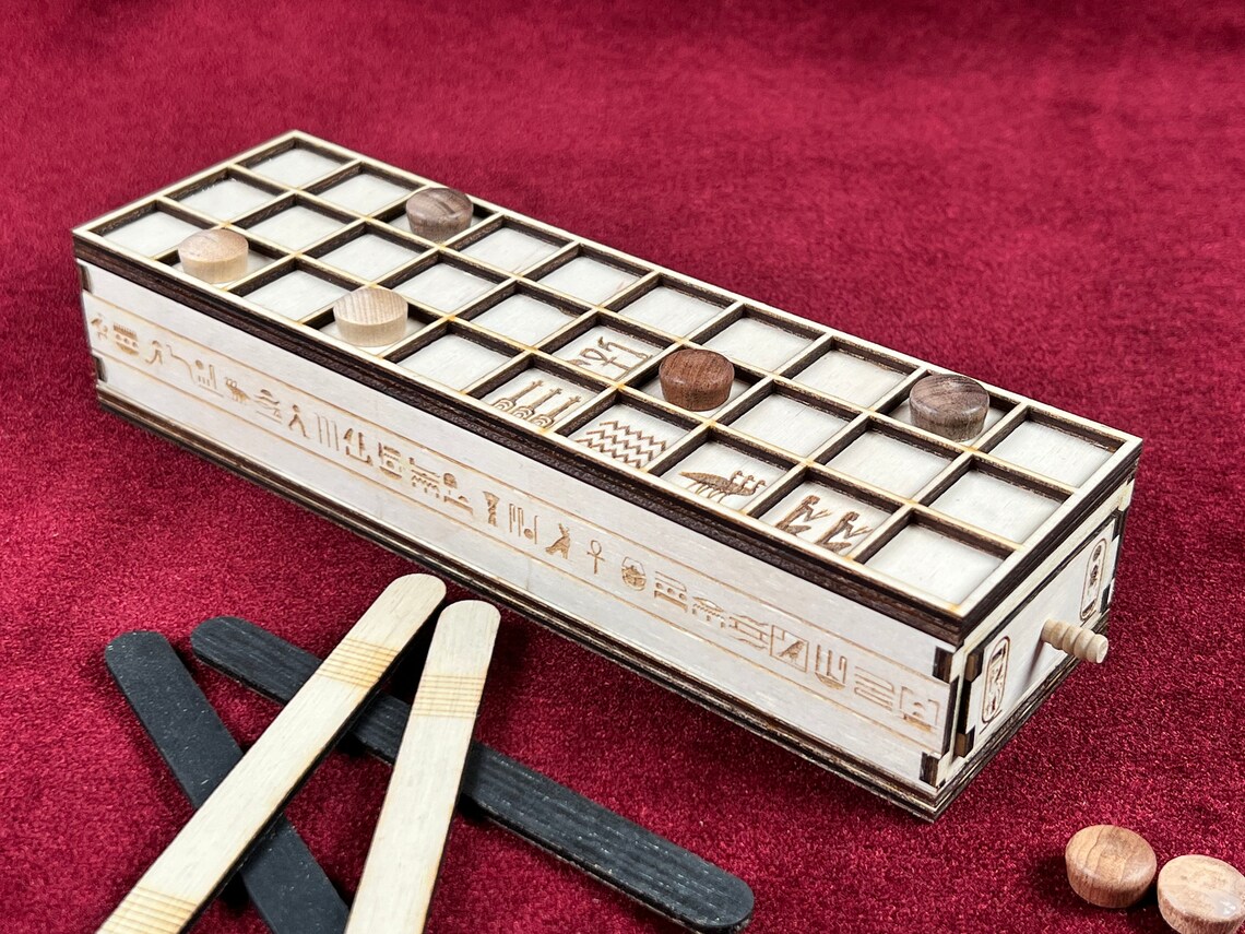 SENET & ASEB Two Ancient Games From the Tomb of Tutankhamun - Etsy