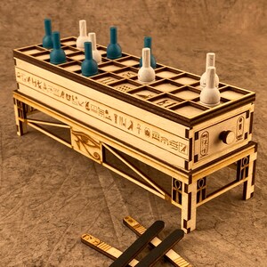 SENET the Ancient Egyptian Board Game of the Pharaohs. | Etsy