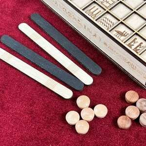 Senet & Aseb Ancient Egyptian Game Set: Tomb of Tutankhamun - Etsy