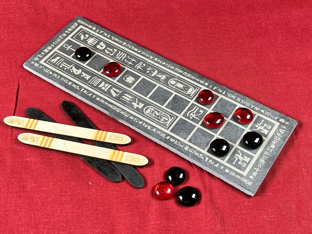 ASEB the Ancient Egyptian Game of 20 Squares Engraved in - Etsy