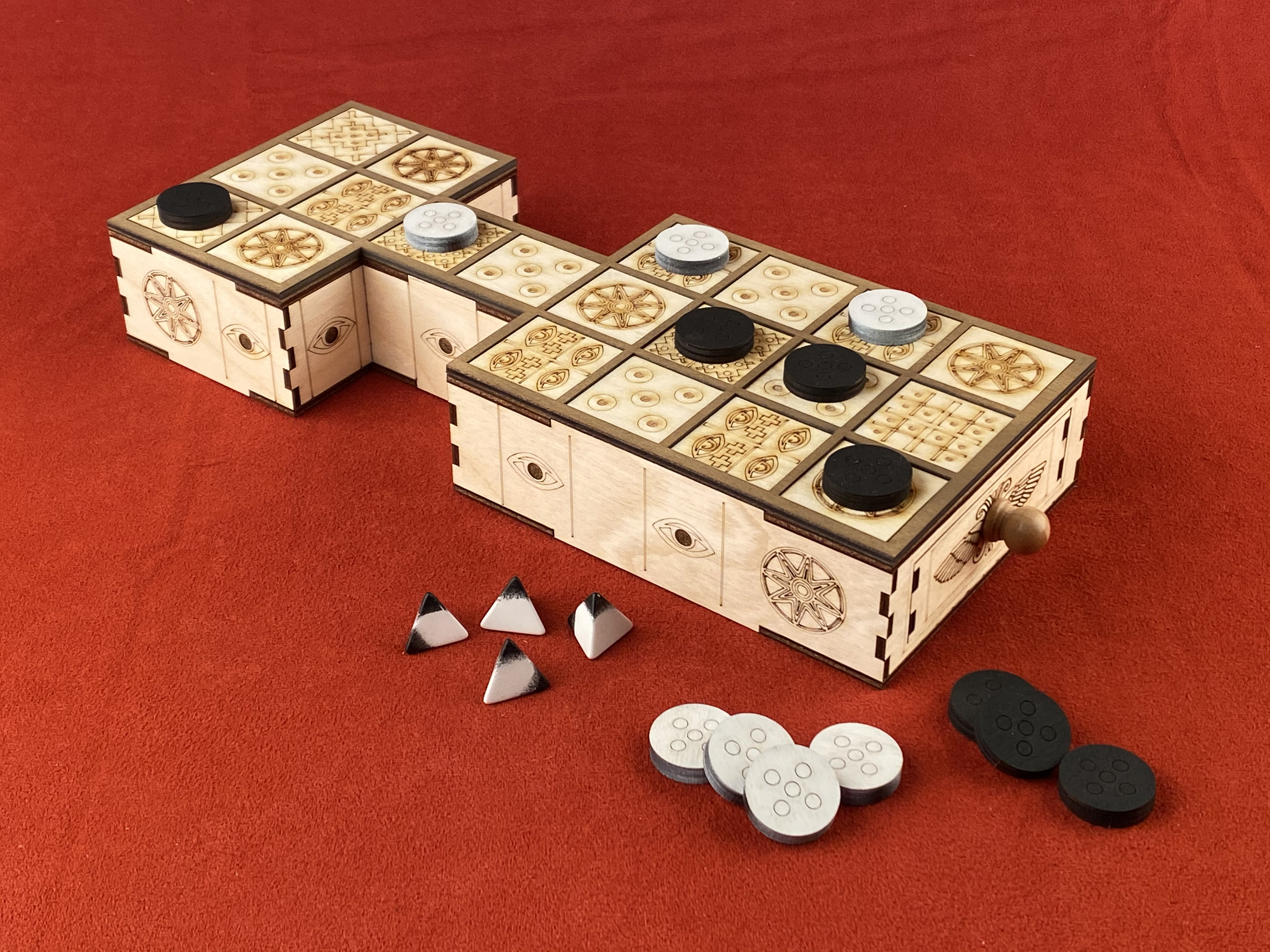 The Royal Game of Ur Ancient Sumerian Game Amazing Detail | Etsy