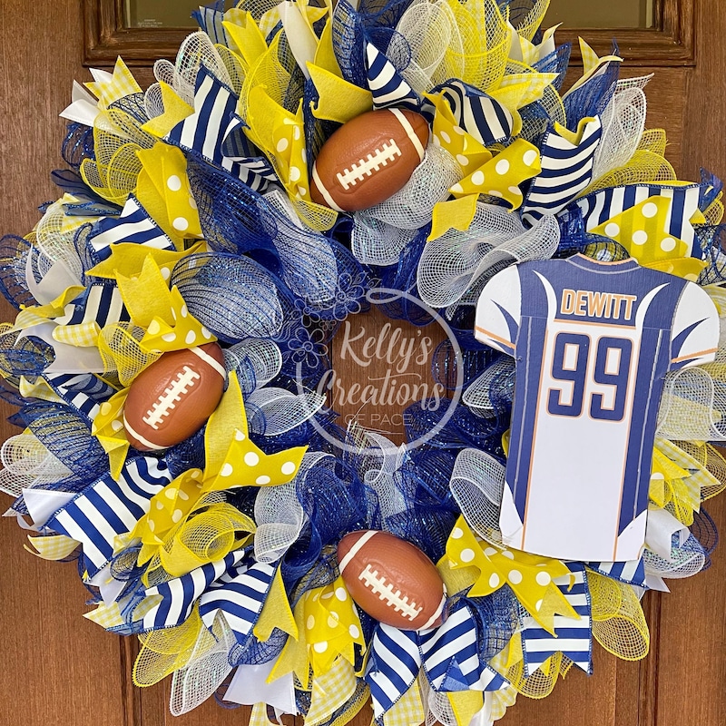 Football Wreaths - Etsy