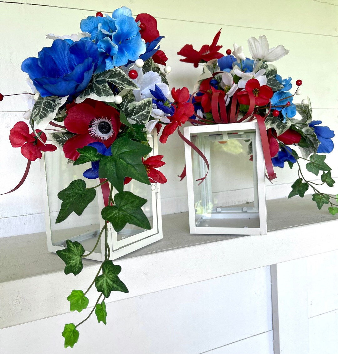 Patriotic Lantern, Patriotic Swag, 4th of July Lantern, Fourth of July ...