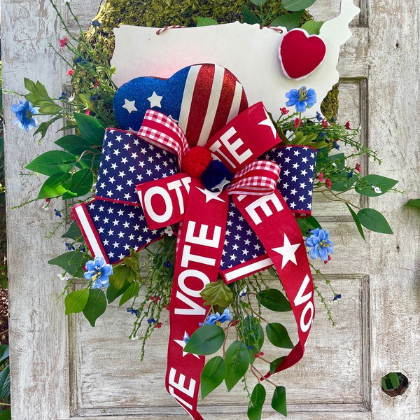 Democrat Wreath - Etsy