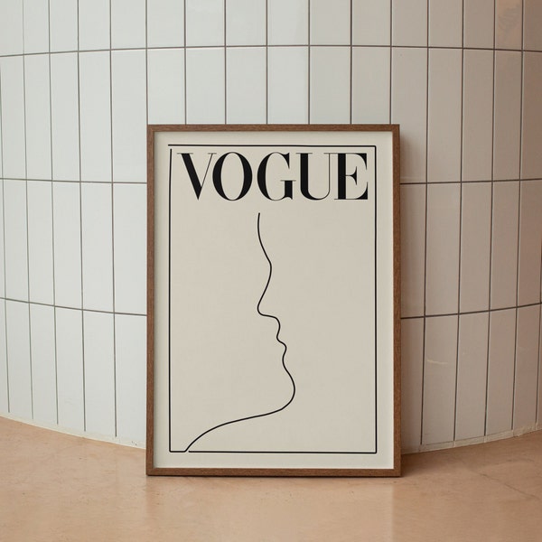 Vogue Poster - Etsy