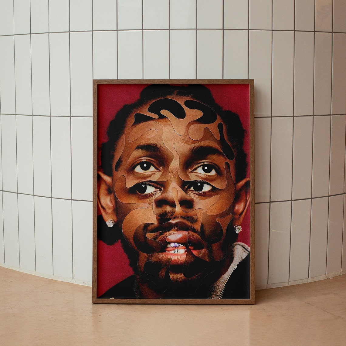 Kendrick Lamar Poster, Kendrick Lamar Print, Kendrick Lamar Album Print ...