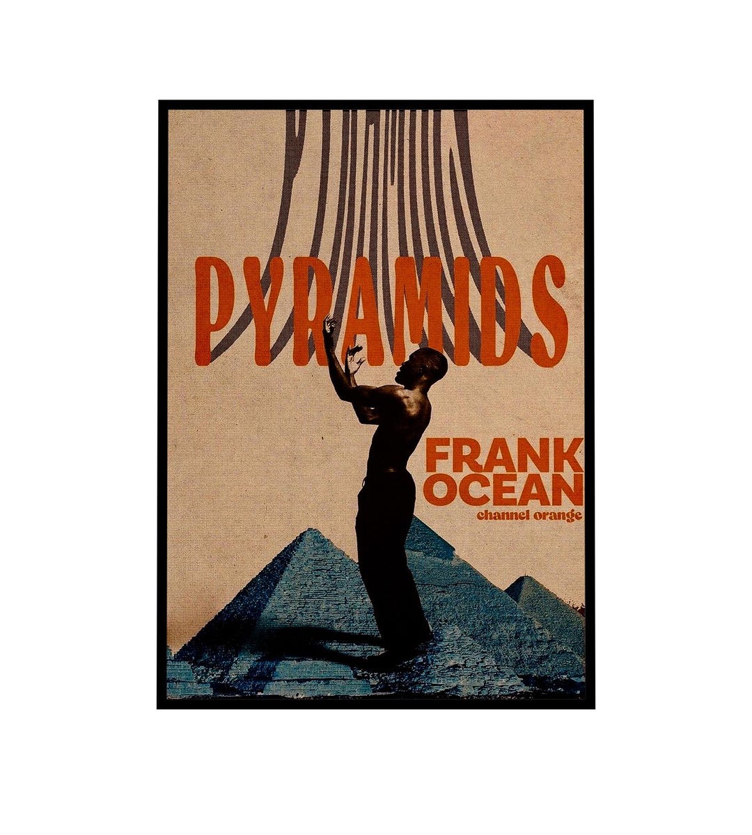 Frank Ocean Poster, Frank Ocean, Pyramids, Trendy Poster, Frank Ocean ...