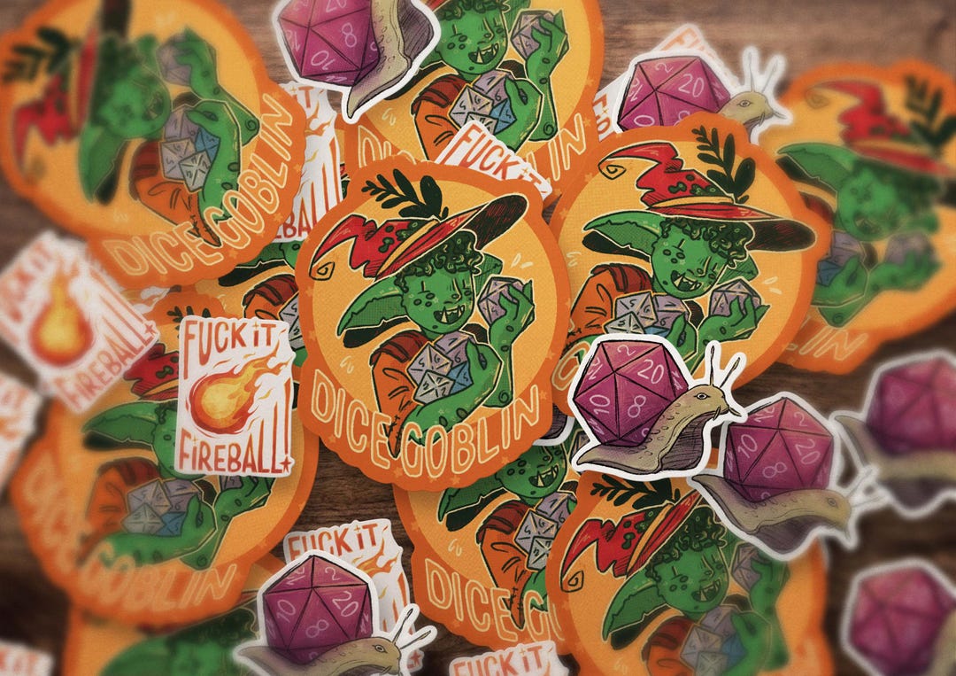 Dnd Vinyl Sticker - Etsy