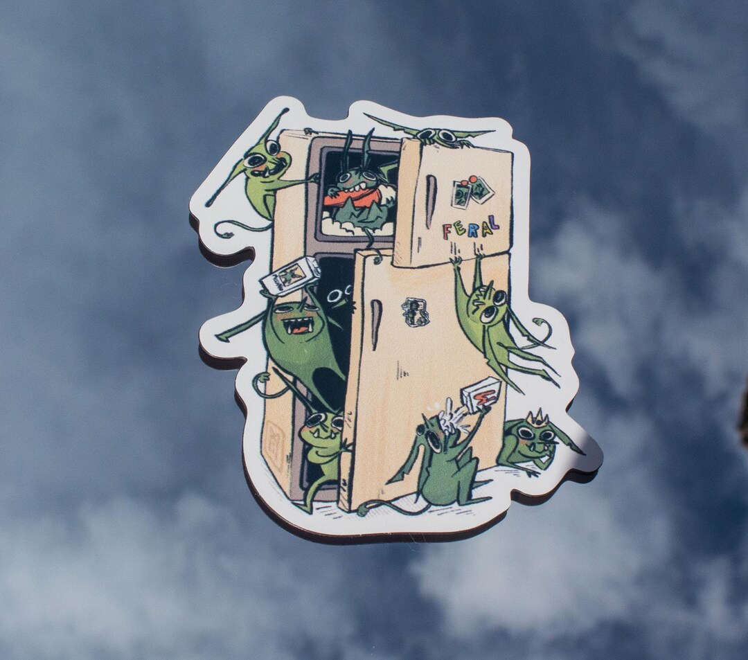 Fridge Goblins Magnet - Etsy