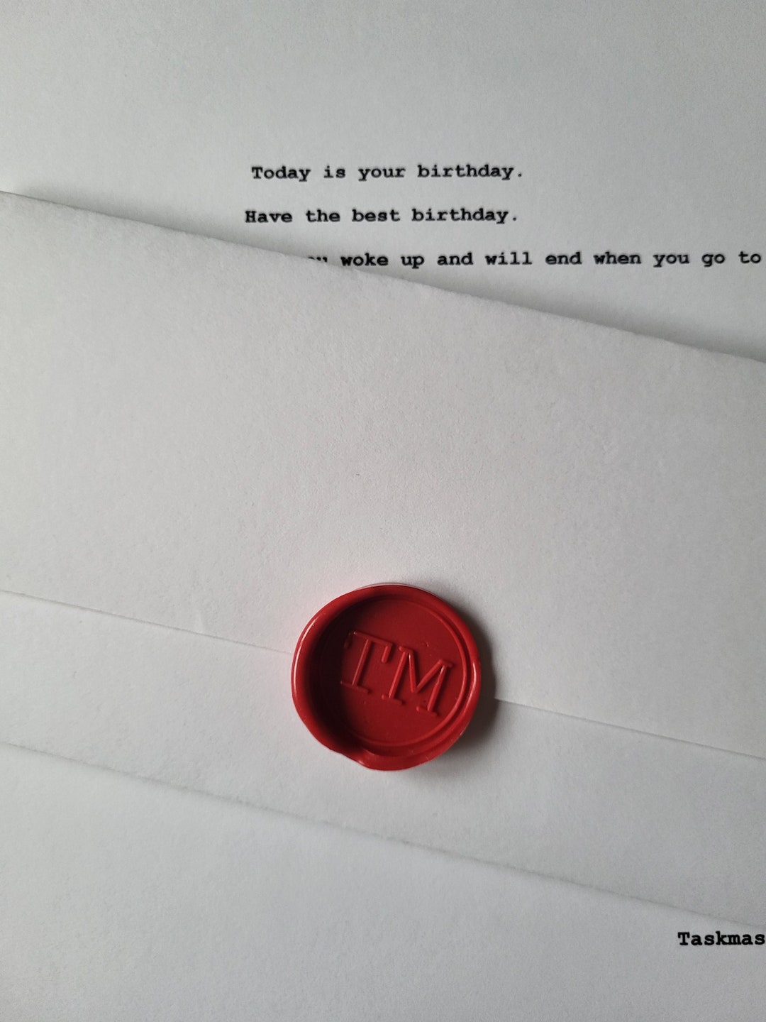 Taskmaster Personalised Task Style - Etsy UK