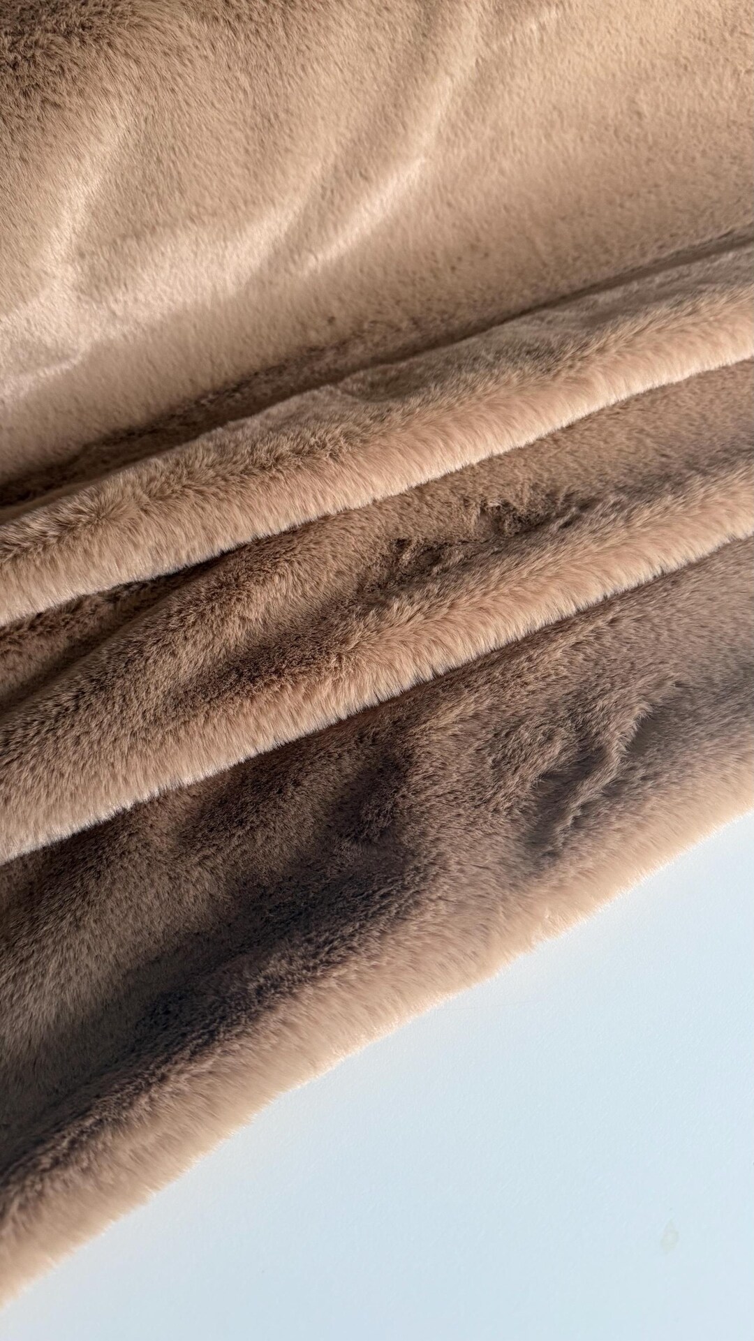 Exclusive Italian Faux Fur Fabric, Teddy Fur Fabric, Branded Fabric ...