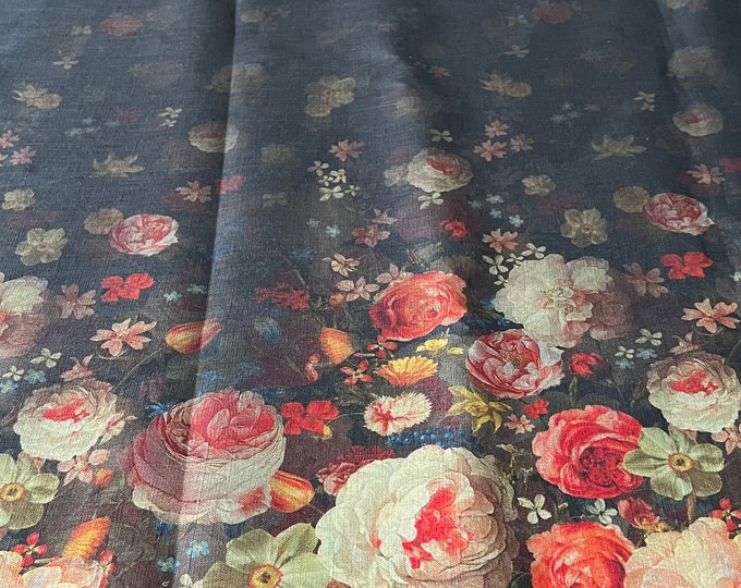 Ital.linen Fabric, Designer Fabric in Famous Designer Style, High ...