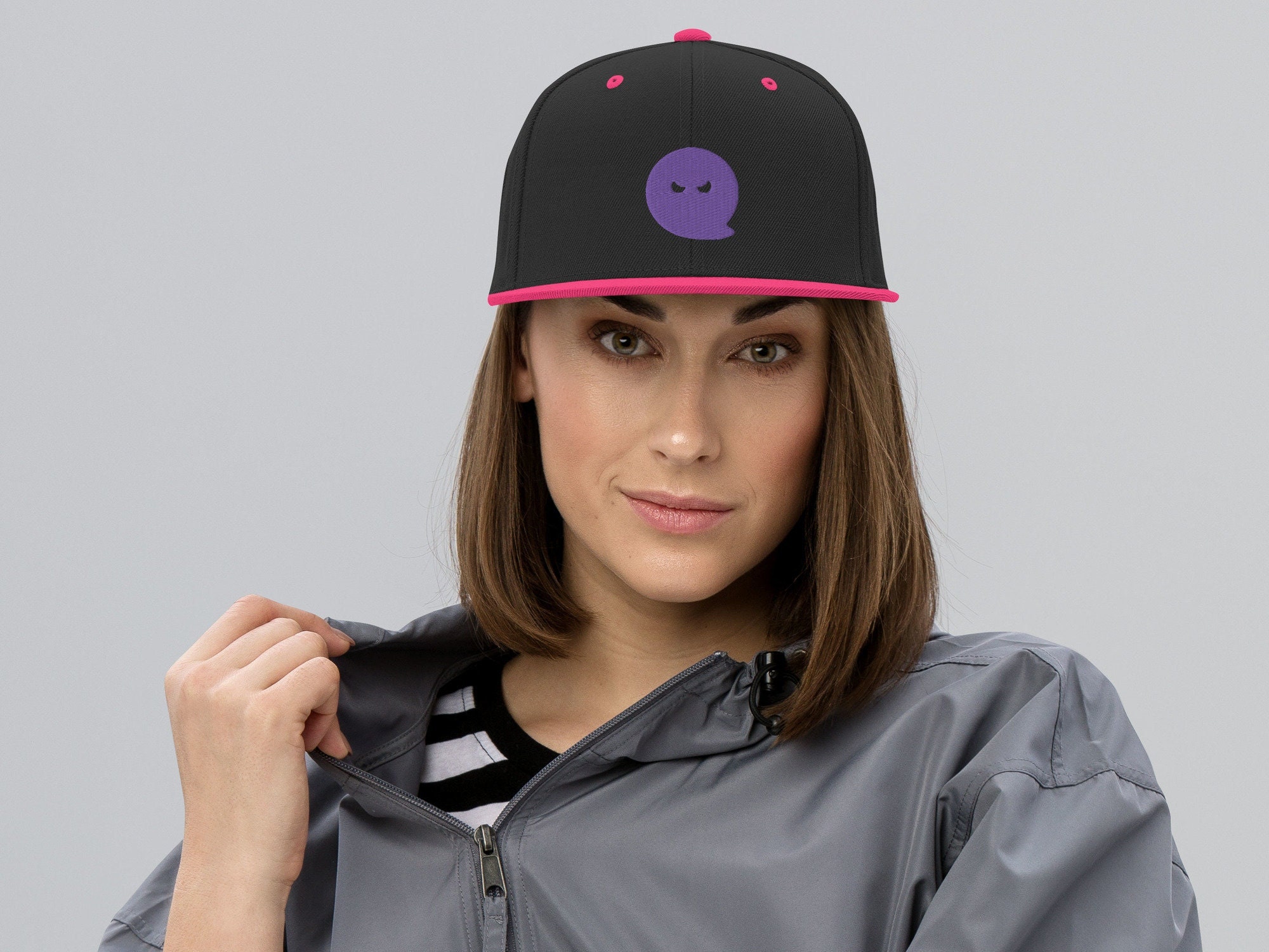 Ghost Trainer Snapback Hat | Etsy