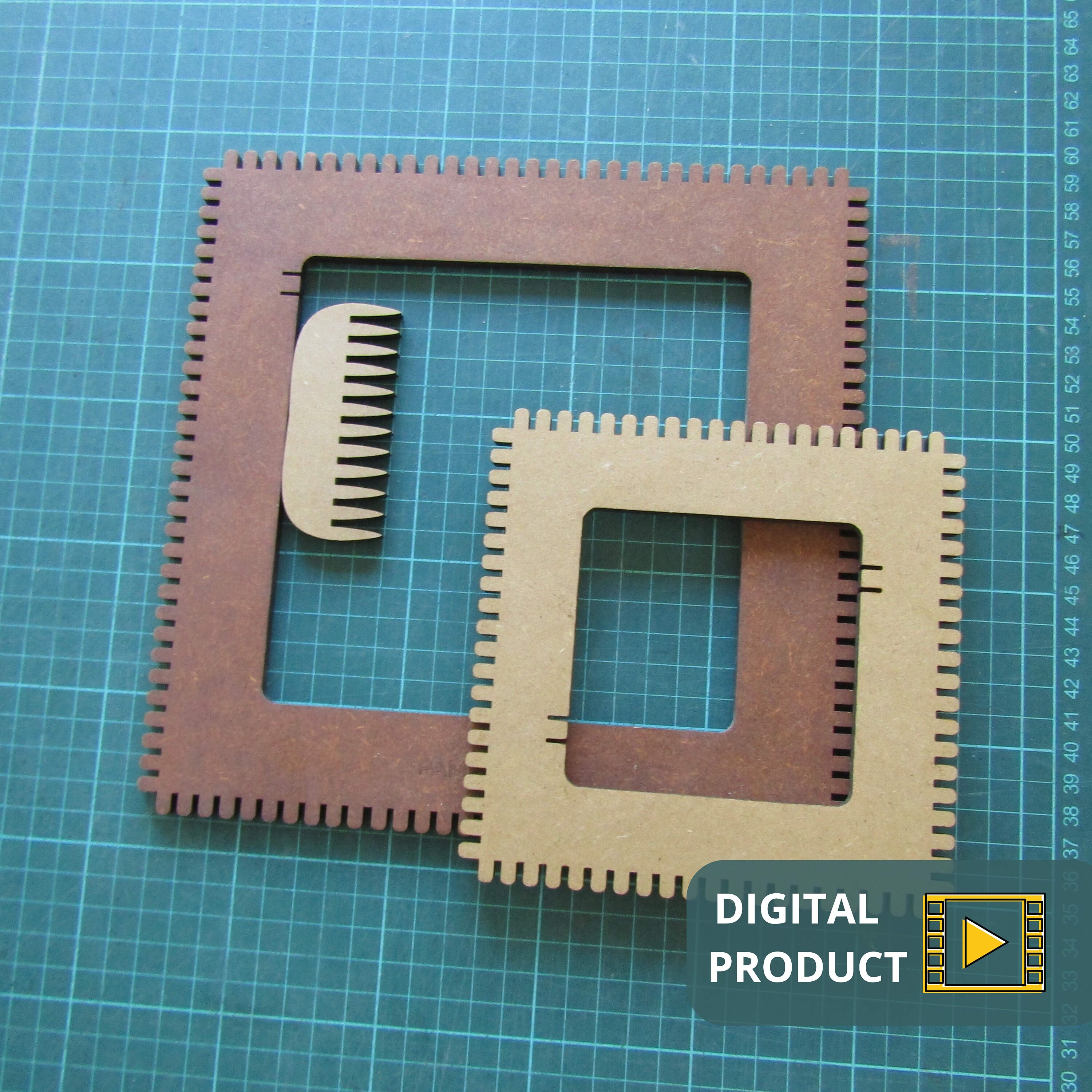 Weaving Digital Kit, Video Tutorials & Laser-cut Designs to Download ...