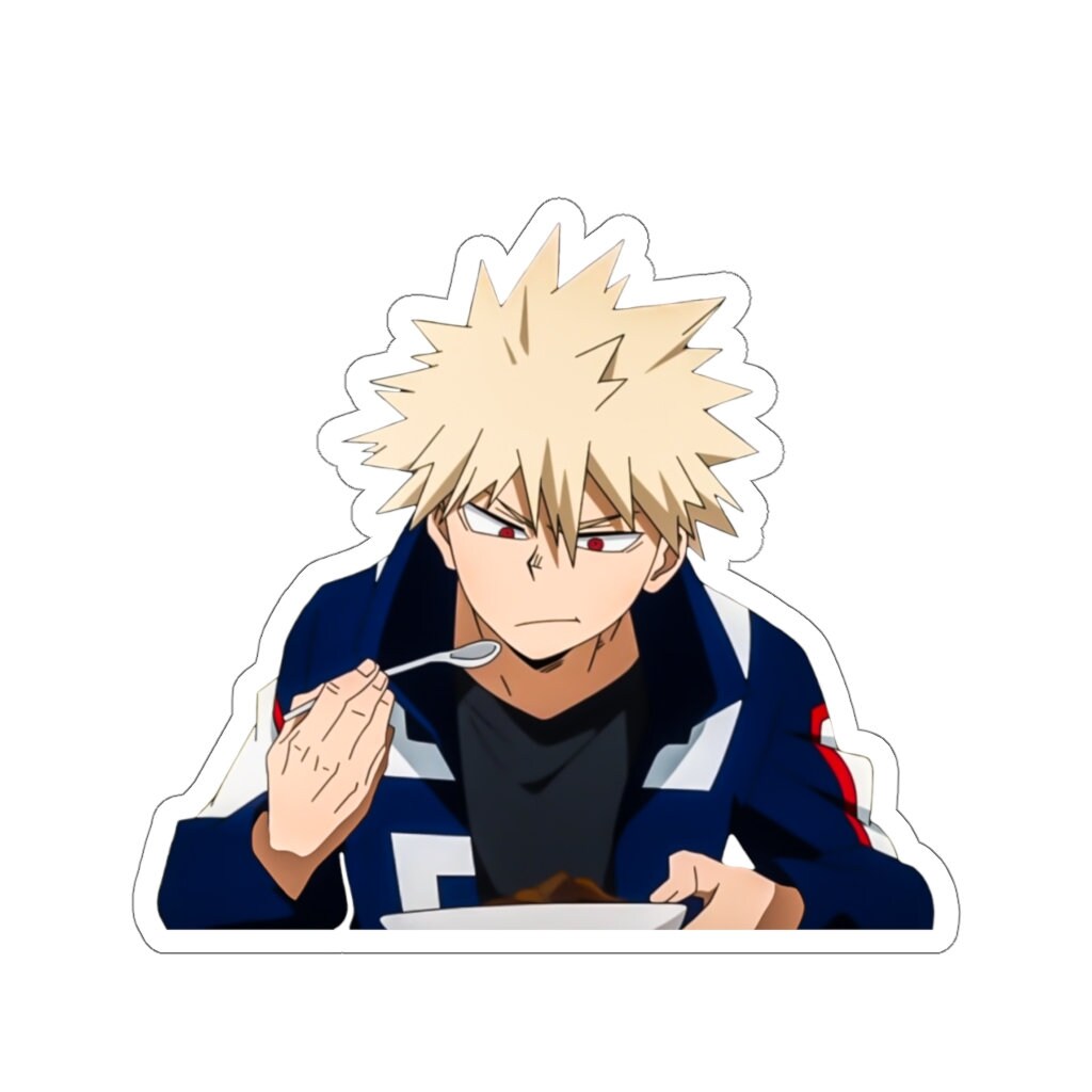 Katsuki Bakugo Sticker My Hero Academia Sticker Laptop | Etsy