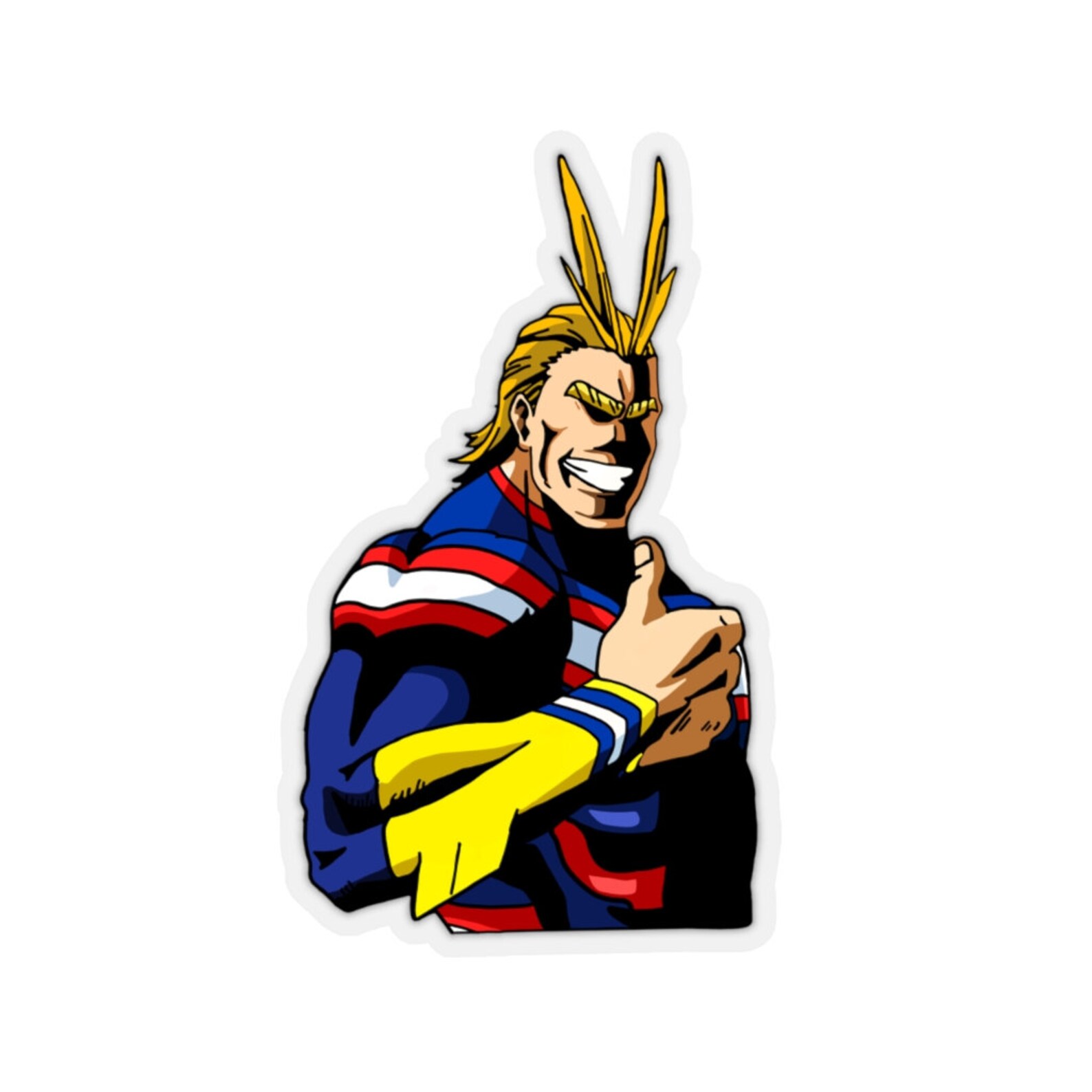 All Might Sticker My Hero Academia Sticker Toshinori Yagi | Etsy