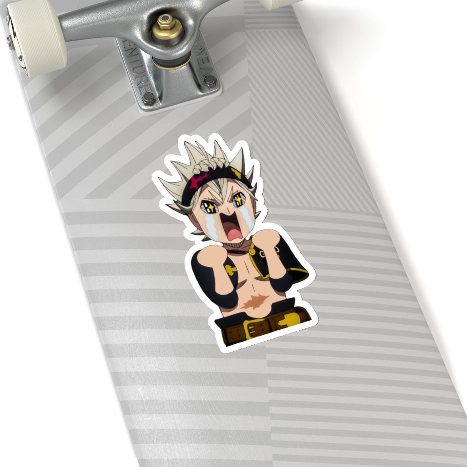 Asta Sticker Black Clover Sticker Black Bulls Squad Anime | Etsy