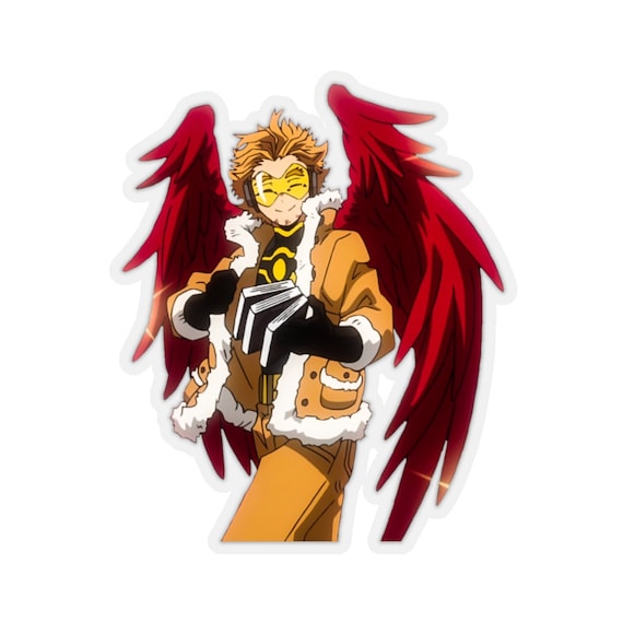 Stickers Stickers, Labels & Tags My Hero Academia Sticker BNHA HAWKS ...