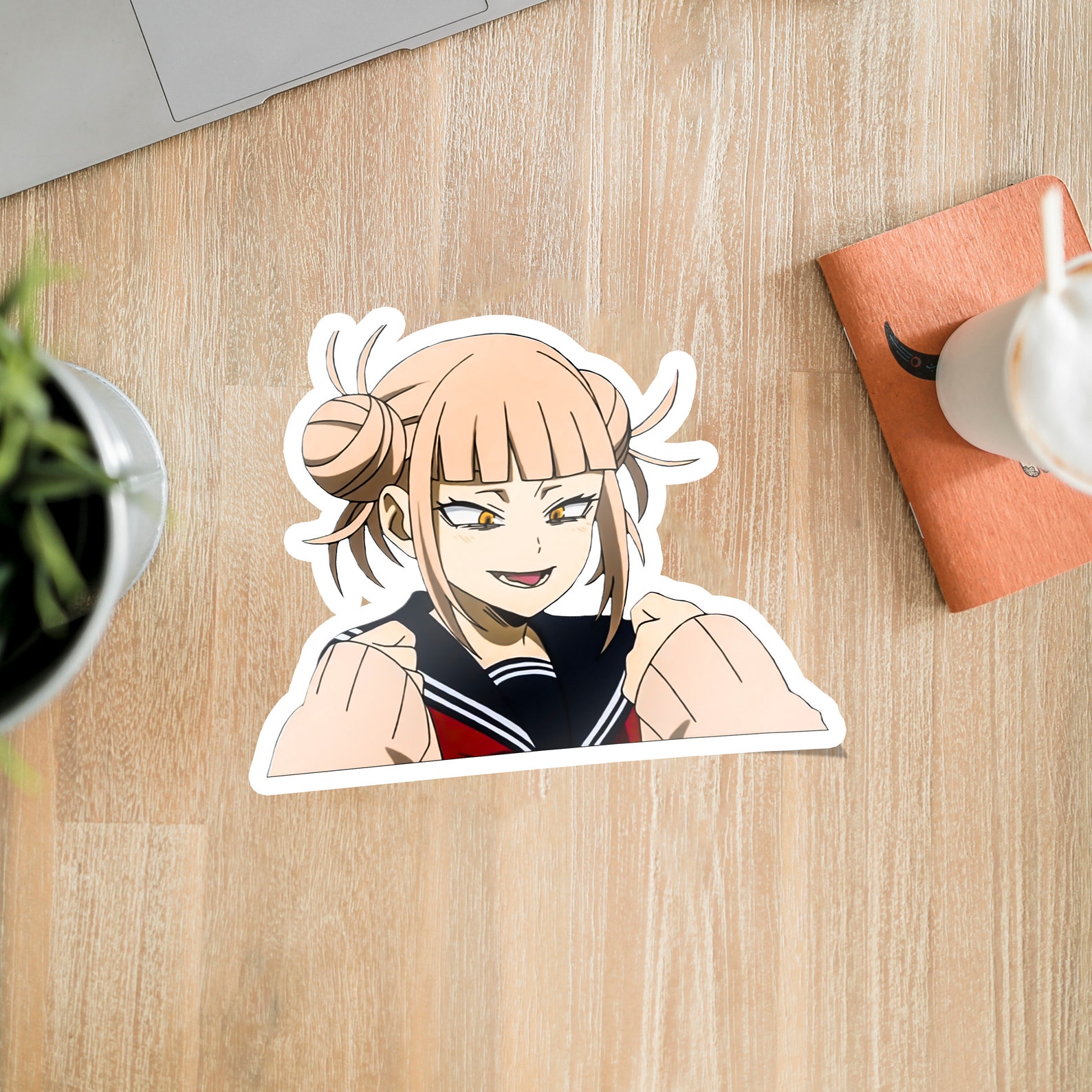 Himiko Toga Sticker My Hero Academia Stickerbnha Mha Cute Etsy