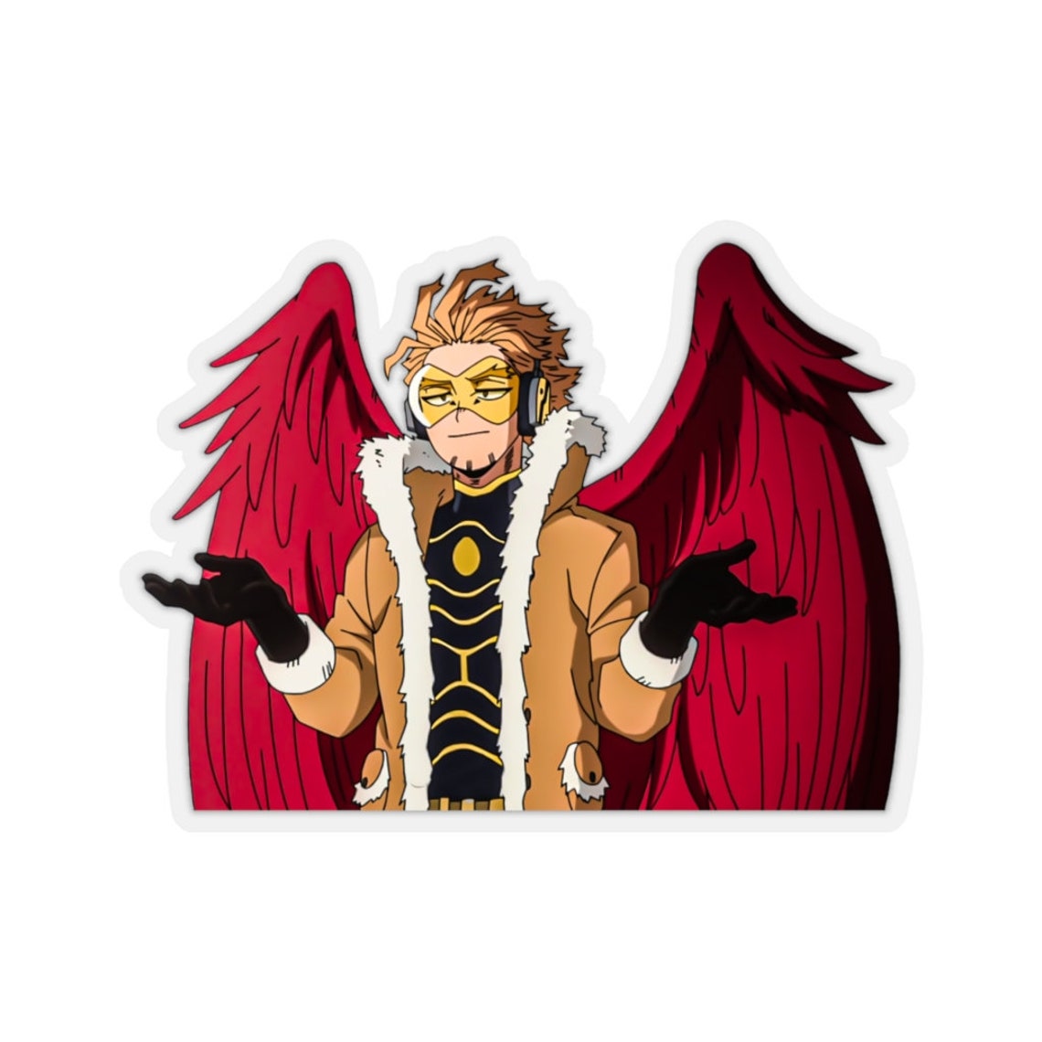 Keigo Takami Sticker My Hero Academia Sticker BNHA HAWKS | Etsy
