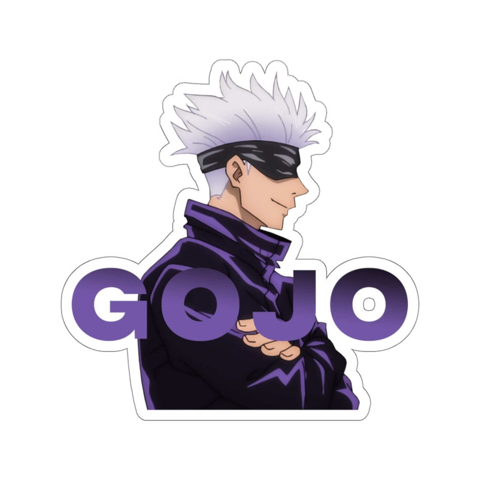 Satoru Gojo Sticker Jujutsu Kaisen Stickers jujutsu | Etsy