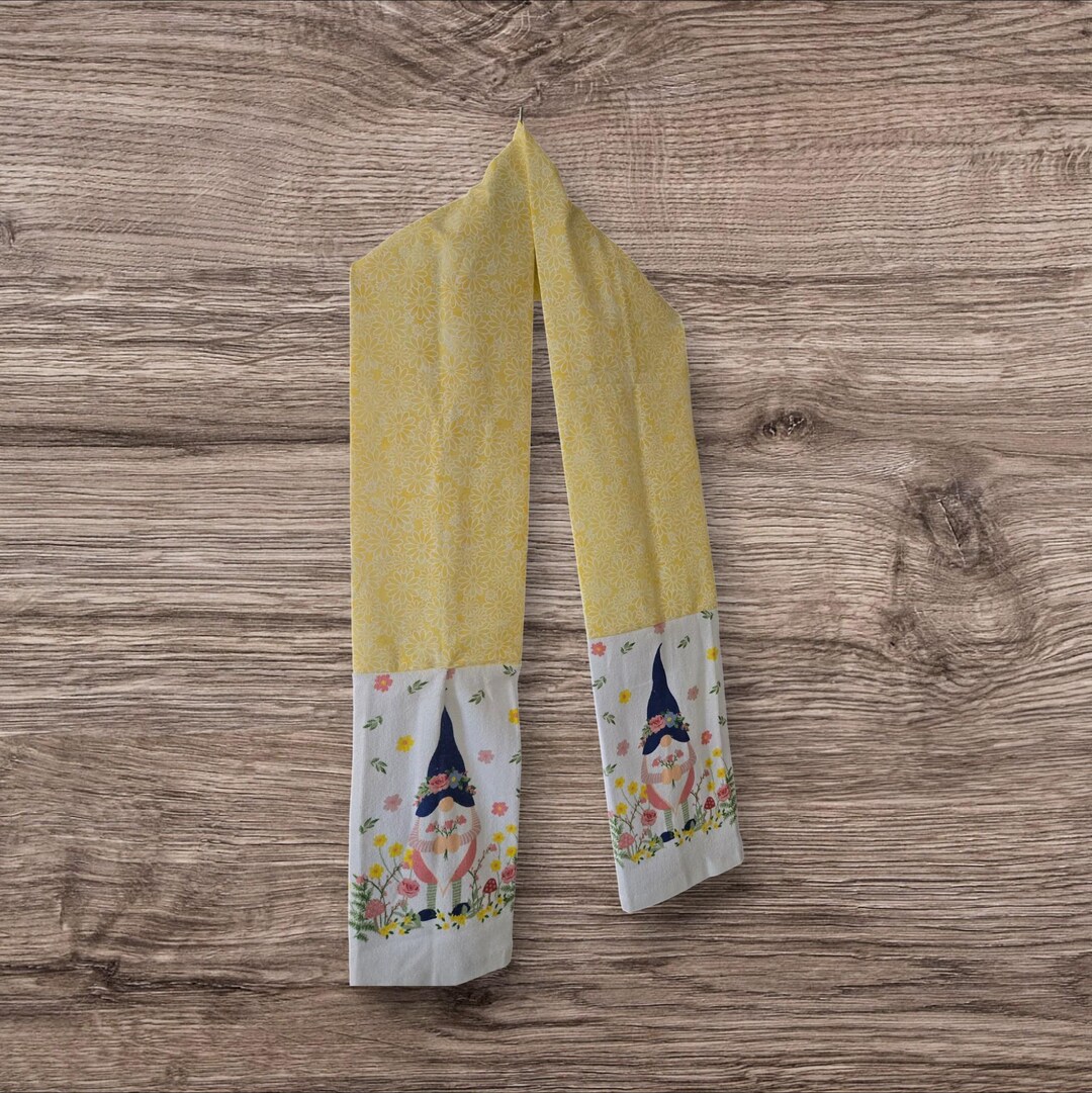 Spring Gnome Kitchen Boa Scarf - Etsy