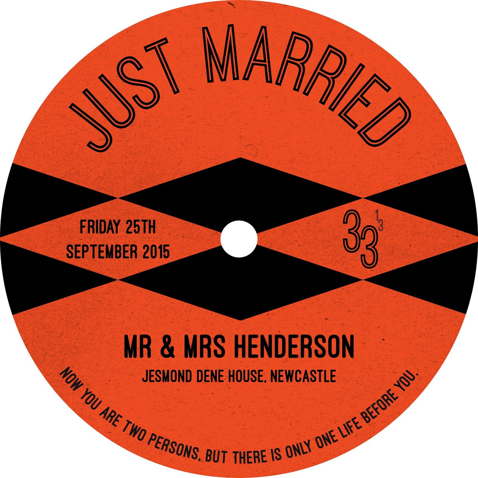 Custom Vinyl Record Label / Vinyl Record Guest Book / Wedding - Etsy