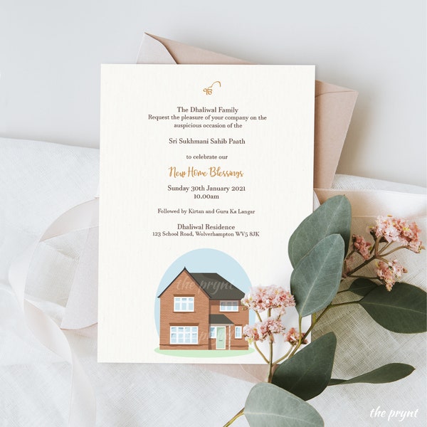 House Blessing Invitation - Etsy