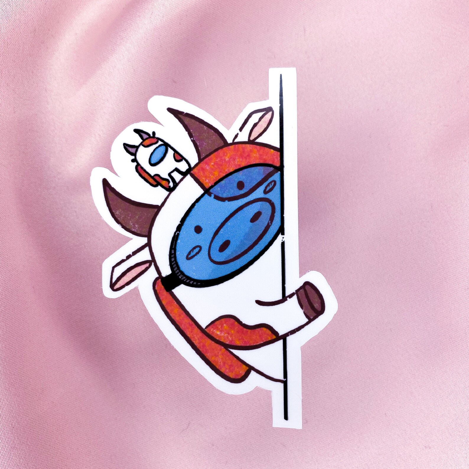 Sus Cow Sticker - Etsy