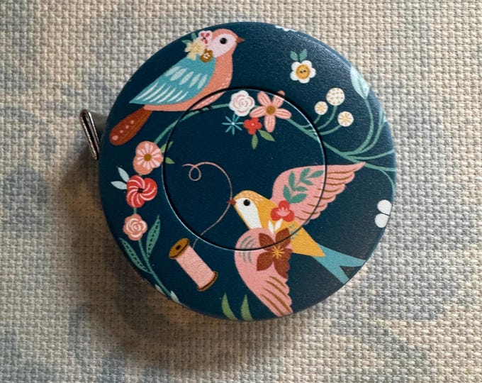 Tape Measure, Bird Tape Measure, Cross Stitch Tape Measure, Sewing Tape ...