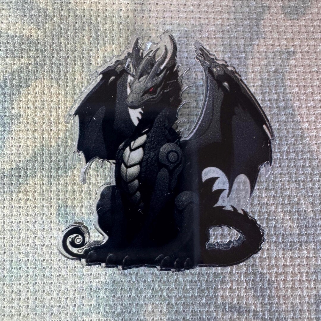 Dragon Needleminder, Dragon Needle Minder, Fantasy Magnetic ...