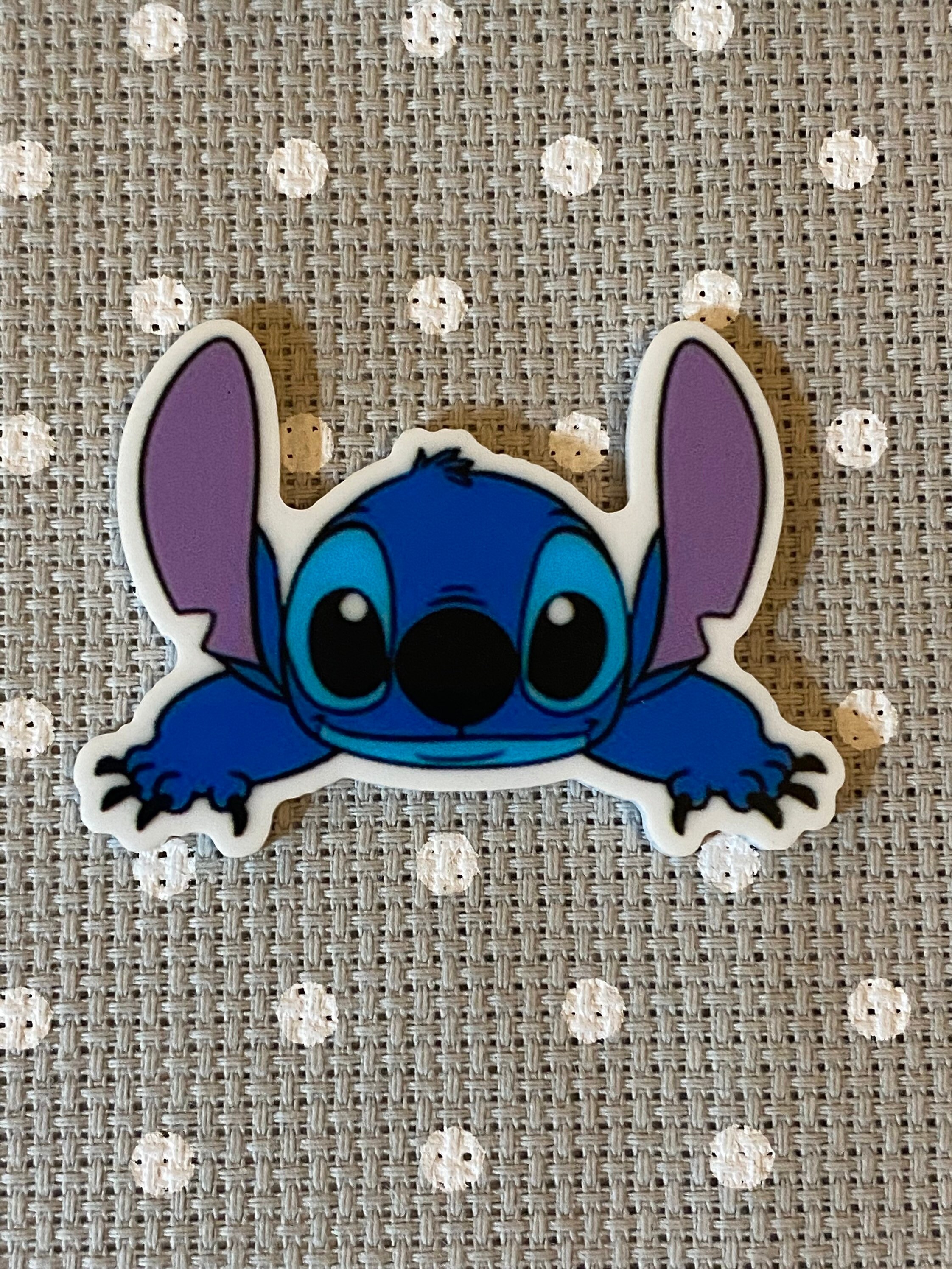 Stitch smile face movie animated needle minder needle | Etsy
