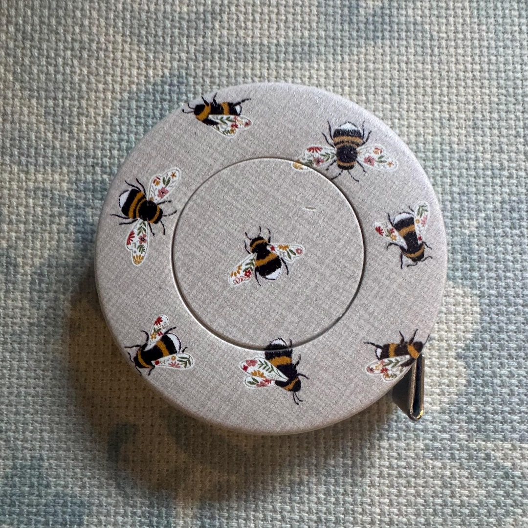 Tape Measure, Bee Tape Measure, Cross Stitch Tape Measure, Sewing Tape ...