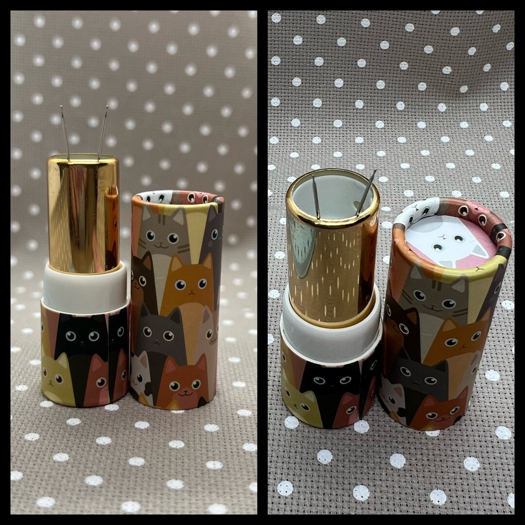 Cat Magnetic Needle Holder, Novelty, Needle, Needle, Pin, Holder ...