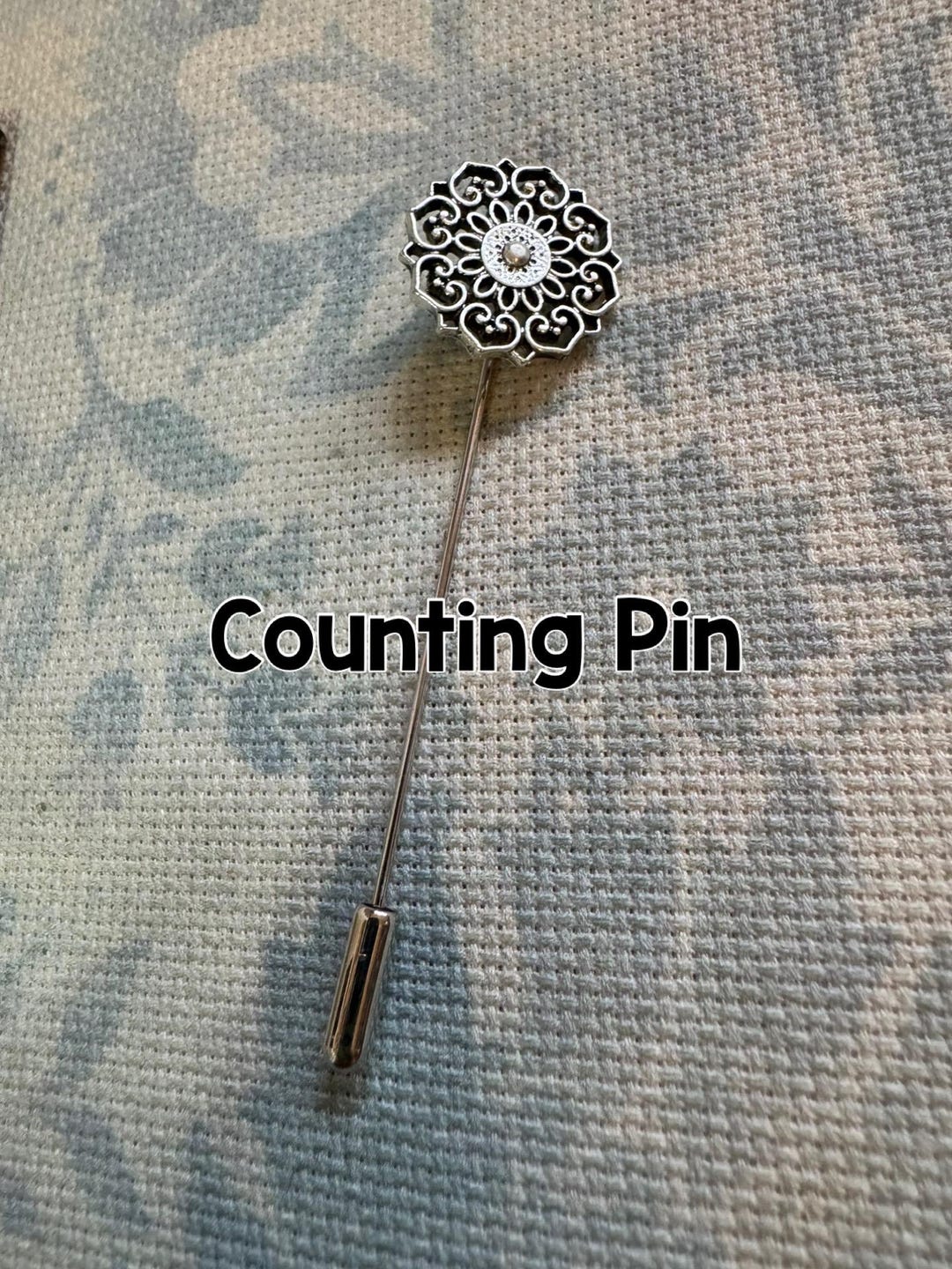 Counting Pin, Cross Stitch Counting Pins, Sewing Counting Pin, Gift for ...