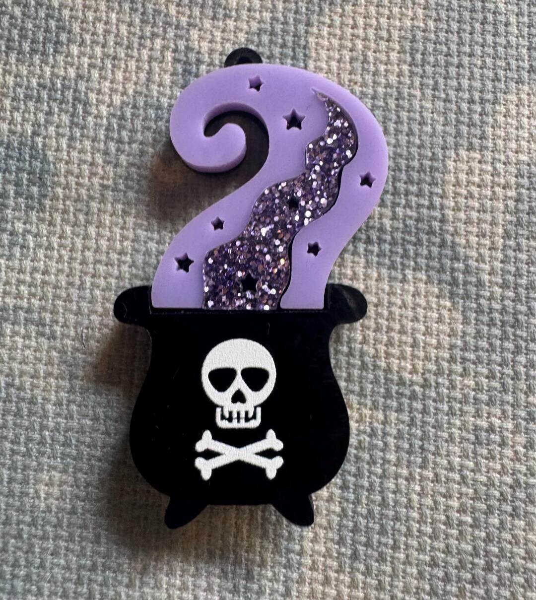 Goth Needle Minder, Glitter Needleminder, LARGE Needleminder, Potion ...