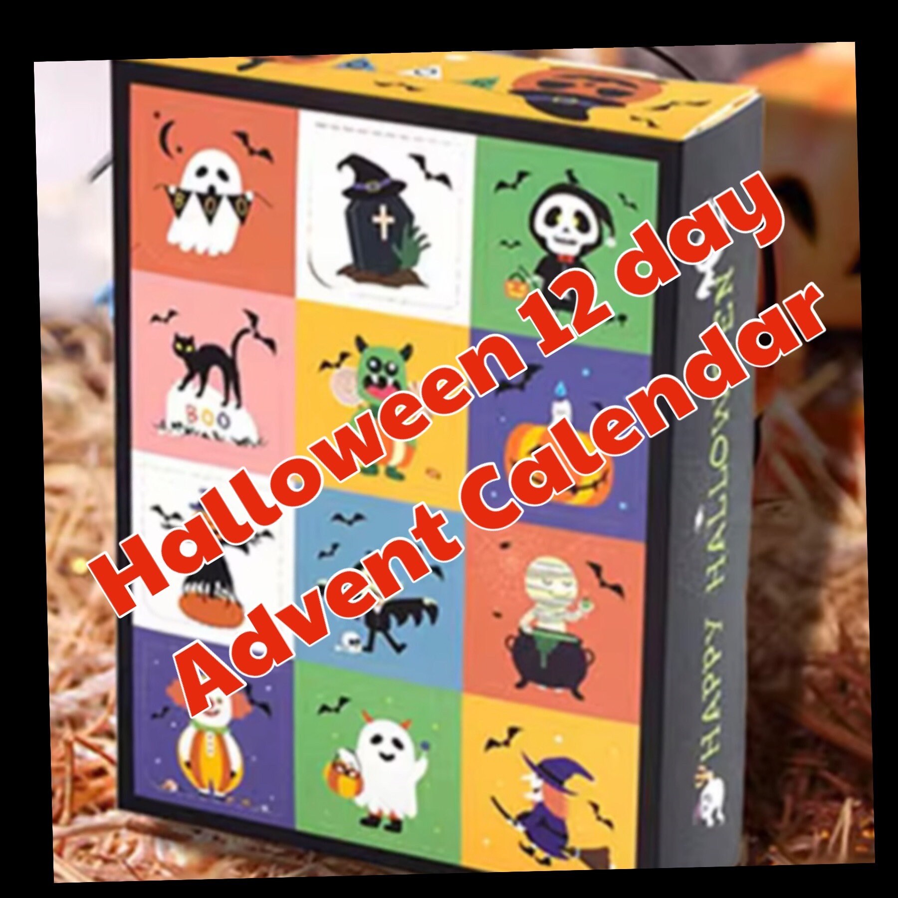 Halloween Countdown Calendar 2025 31 Nights Of Fright - Halloween ...