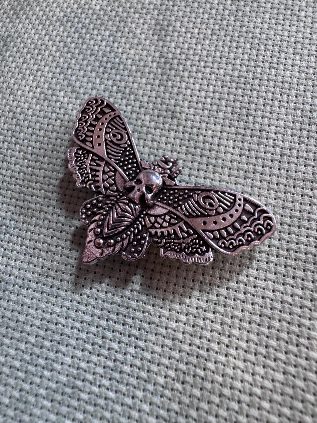 Moth Needle Minder, Gothic Needleminder, Death Moth Needleminder, Moth ...