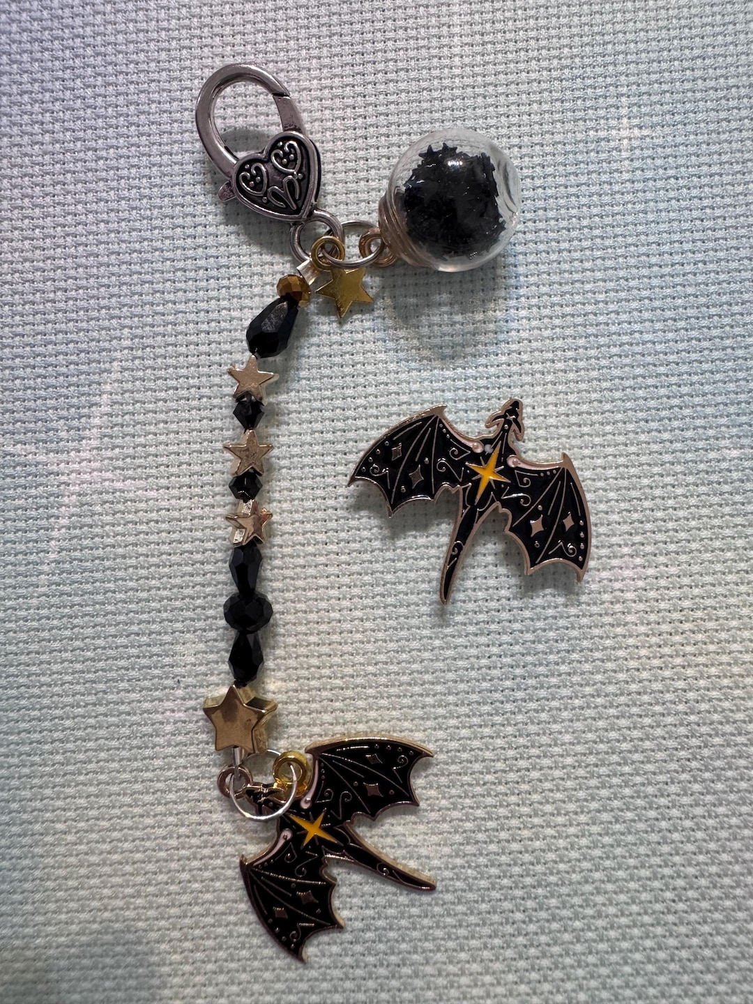 Dragon Set, 1xneedle Minder, 1xscissors Fob, Dragon Needle Minder ...