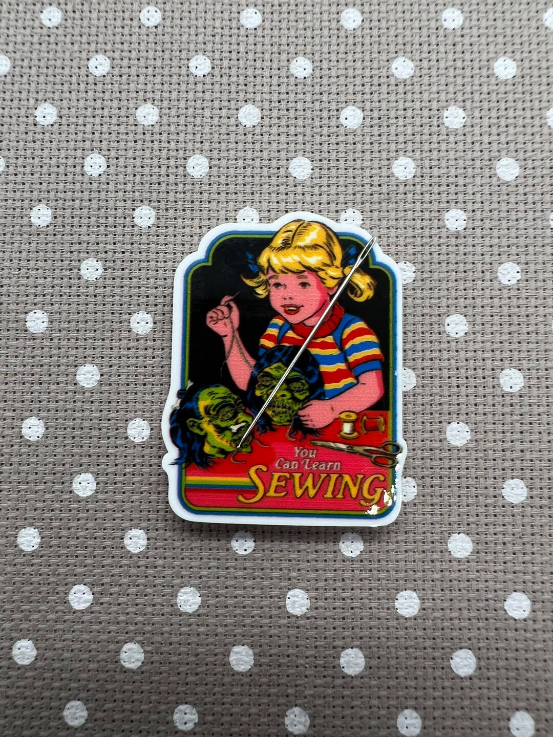 Halloween Needle Minder, Scary Needleminder, Spooky Needle Minder ...