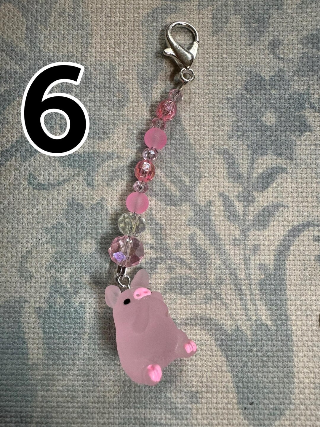 Pig Scissor Fob, Scissors Keep, Piglet Scissors Fob, Sewing Gift, Pink ...
