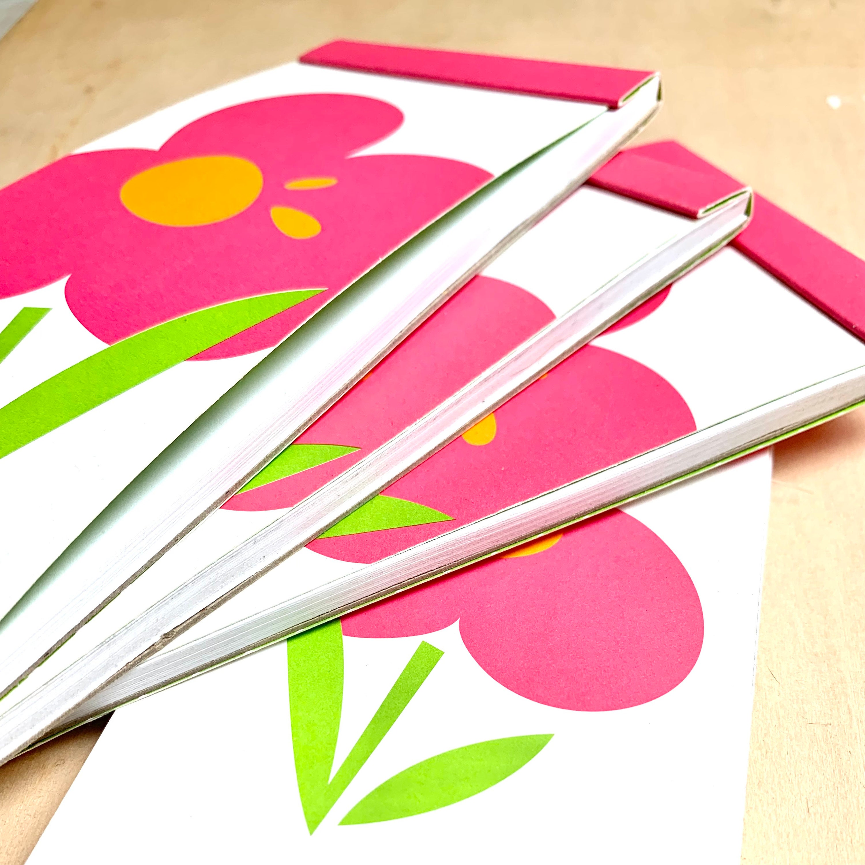 Small Note Pad Flower and Colorful Notepad Mini Memo - Etsy
