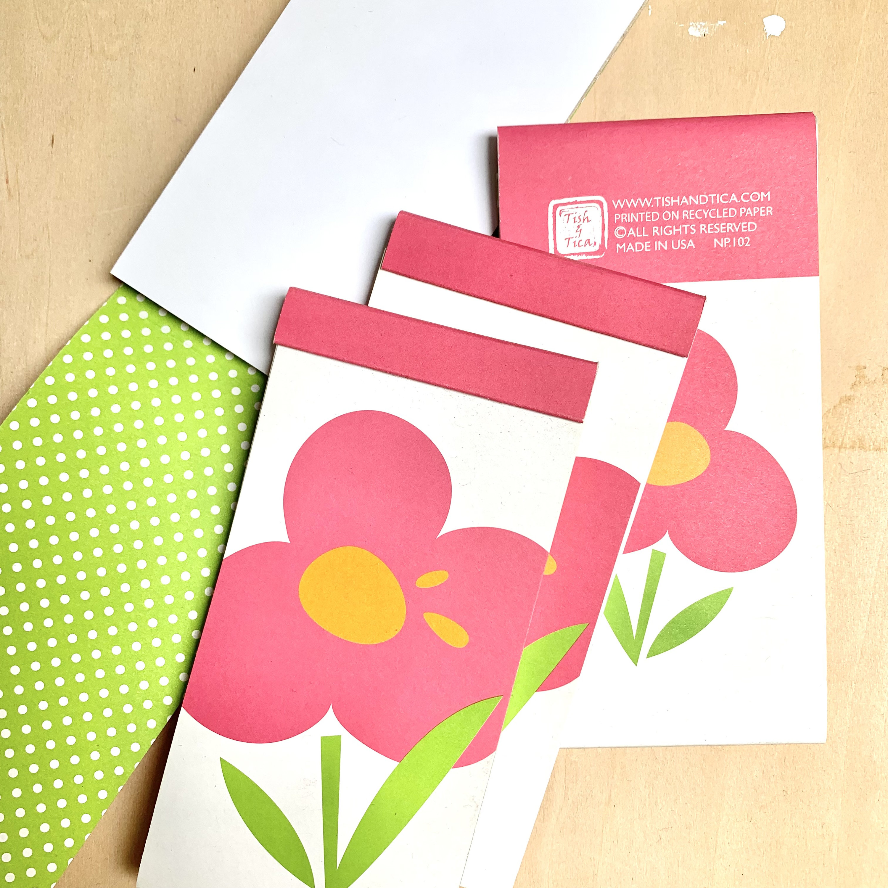 Small Note Pad Flower and Colorful Notepad Mini Memo - Etsy UK