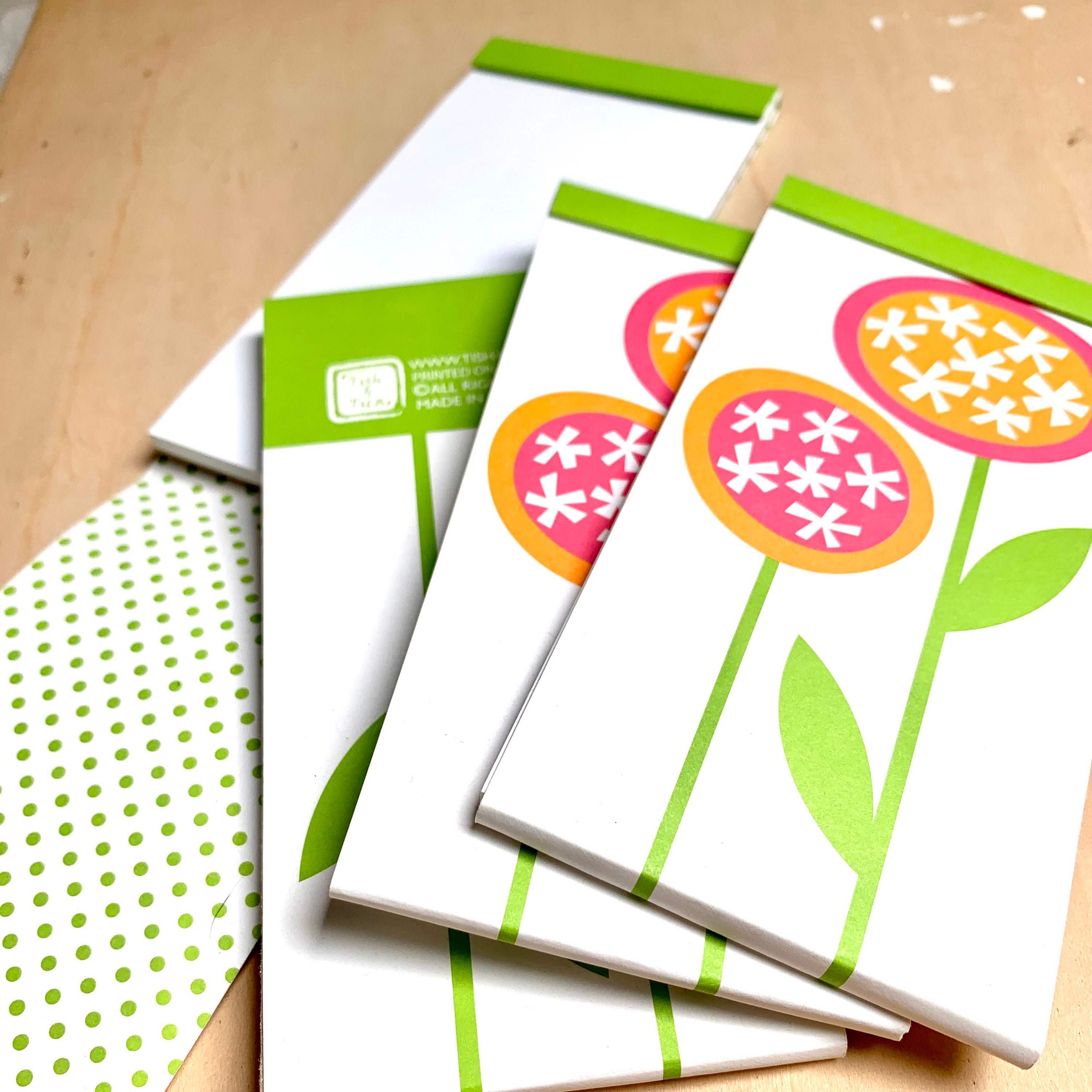 Small Note Pad Flower and Colorful Notepad Mini Memo - Etsy UK