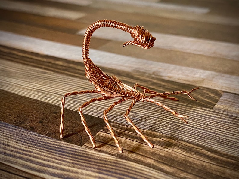 Wire Scorpion Art Sculpture, Small, Arachnid - Etsy