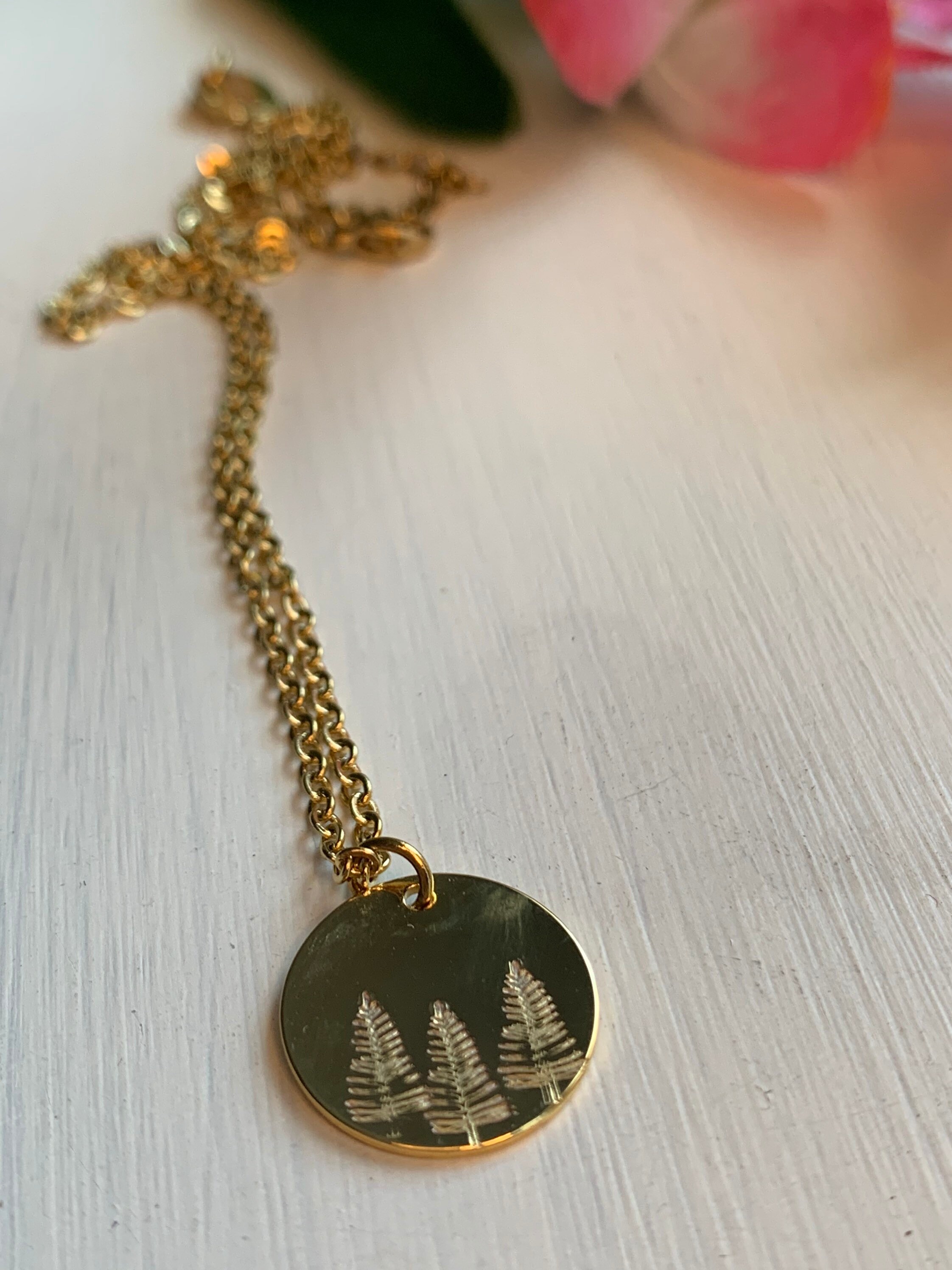 Gold Tree Necklace Graduation Gift Follow your dreams | Etsy