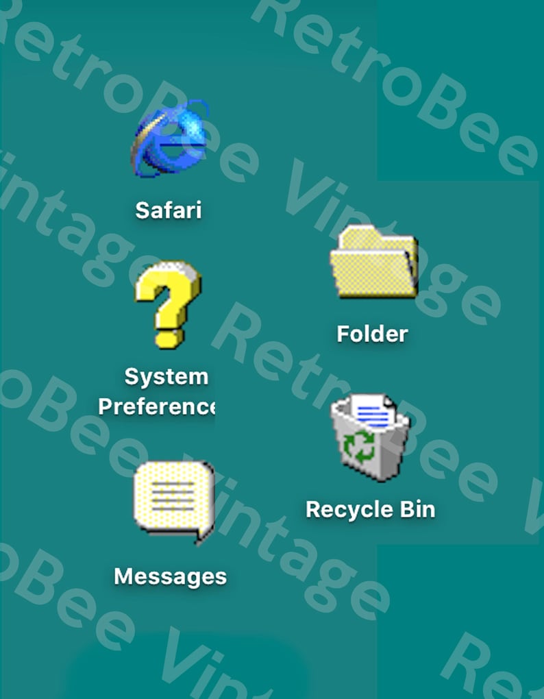 Mac Redesign Windows Icon Pack - Windows 95 Classic Icons and Wallpaper ...
