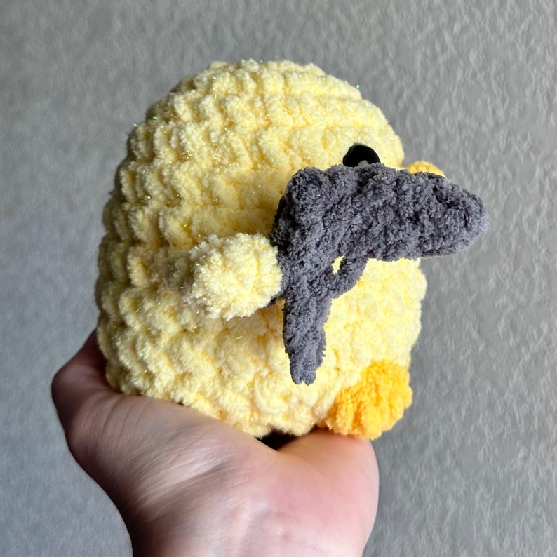 Weapon Duck Crochet Pattern Knife Duck Pattern No Sew Duck - Etsy